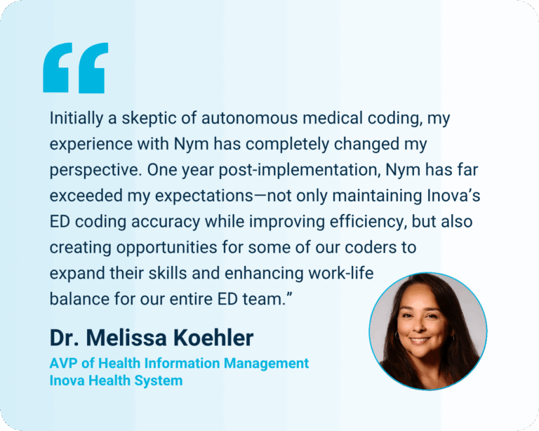 Why Nym? | The Leader in Autonomous Medical Coding - Nym